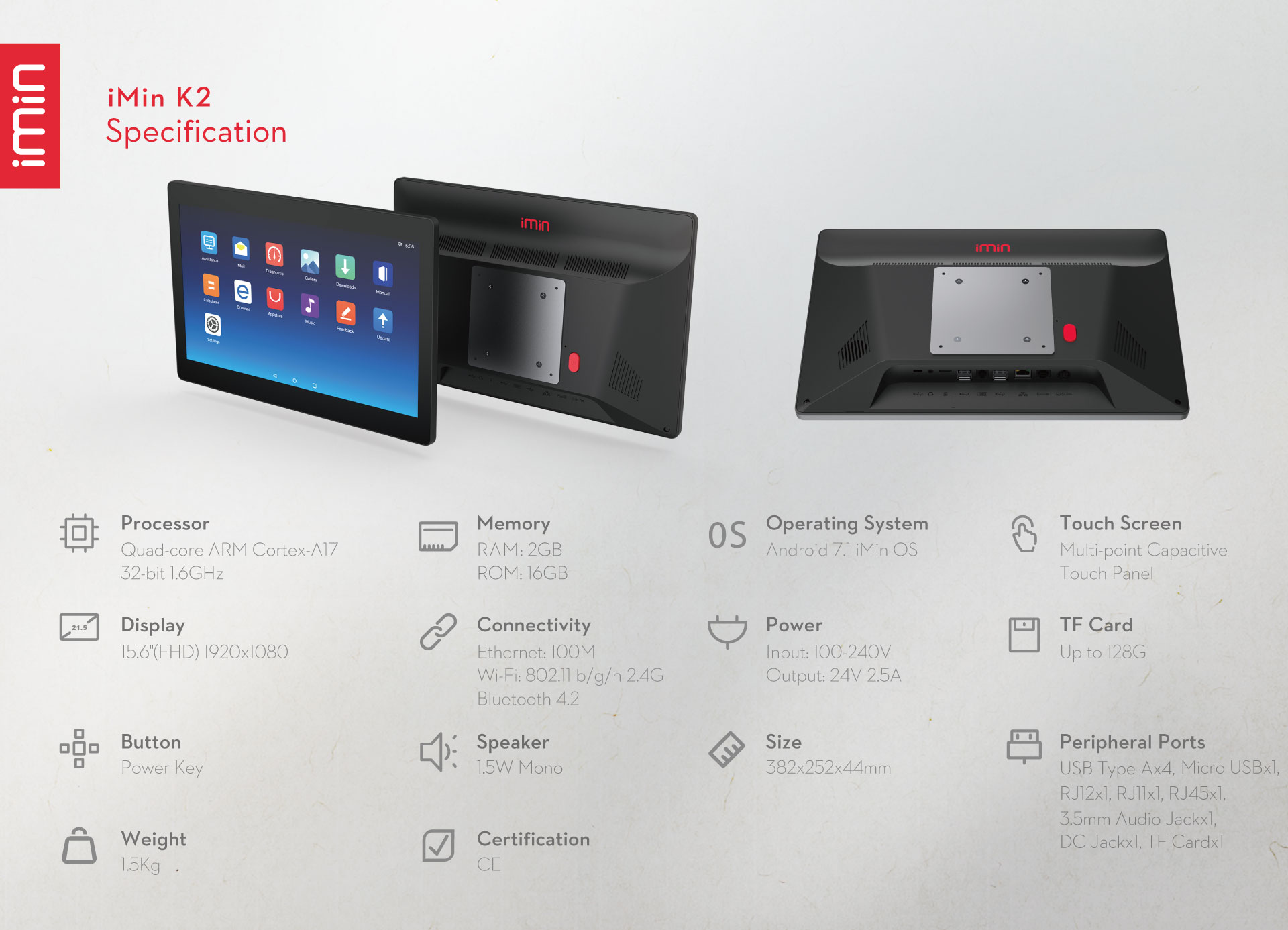 Devices Info — iMin v1.6 documentation
