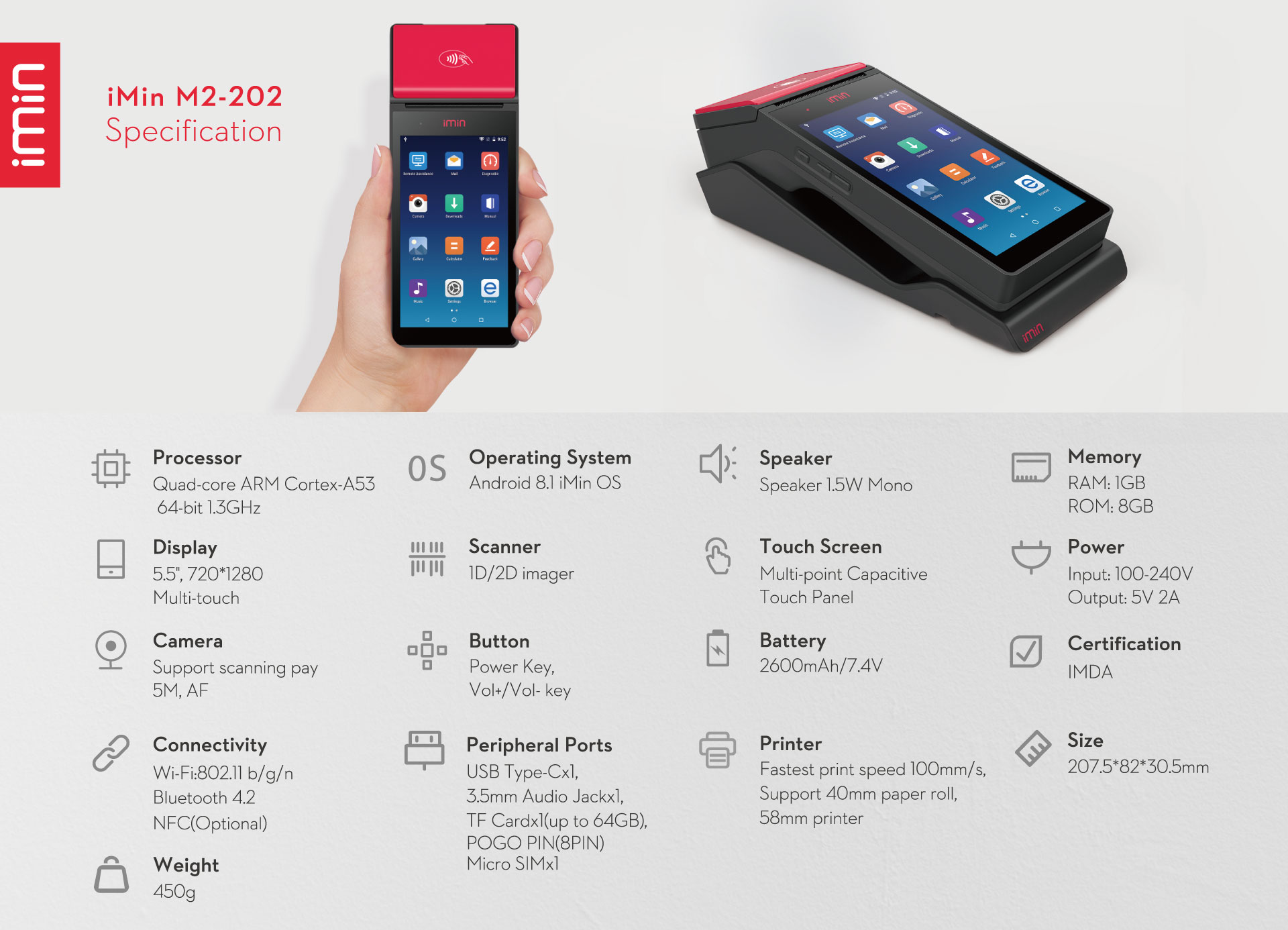 Devices Info — iMin v1.6 documentation